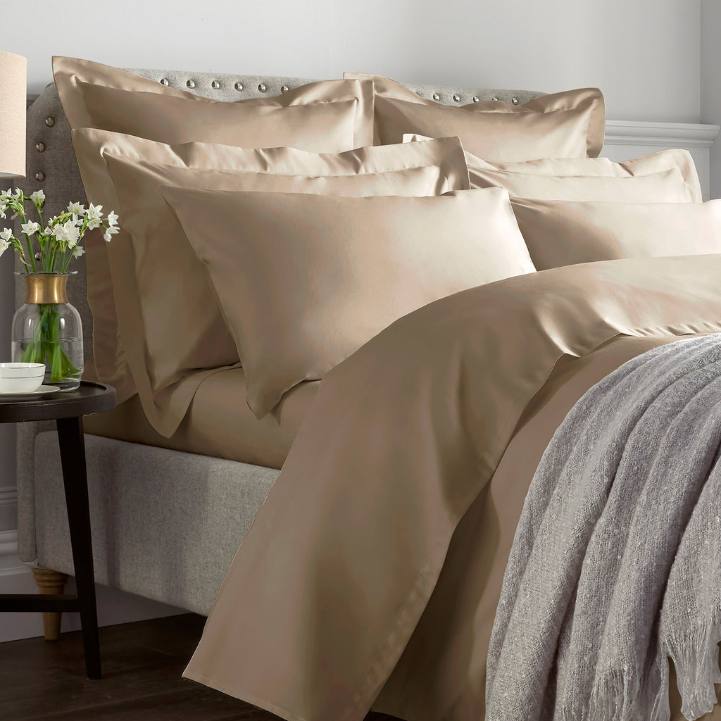 Luxurious 1000 Thread Count Duvet Cover – Flax | Bed & Bath Emporium ...