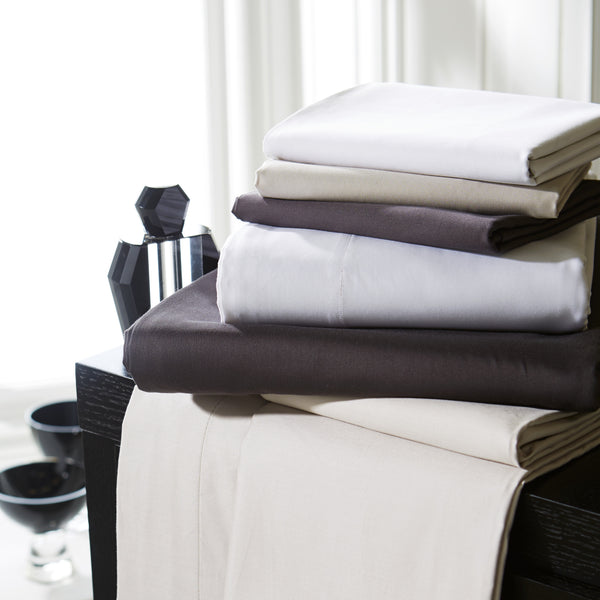 1000 Thread Count Luxurious Fitted Sheet – Platinum | Bed & Bath ...